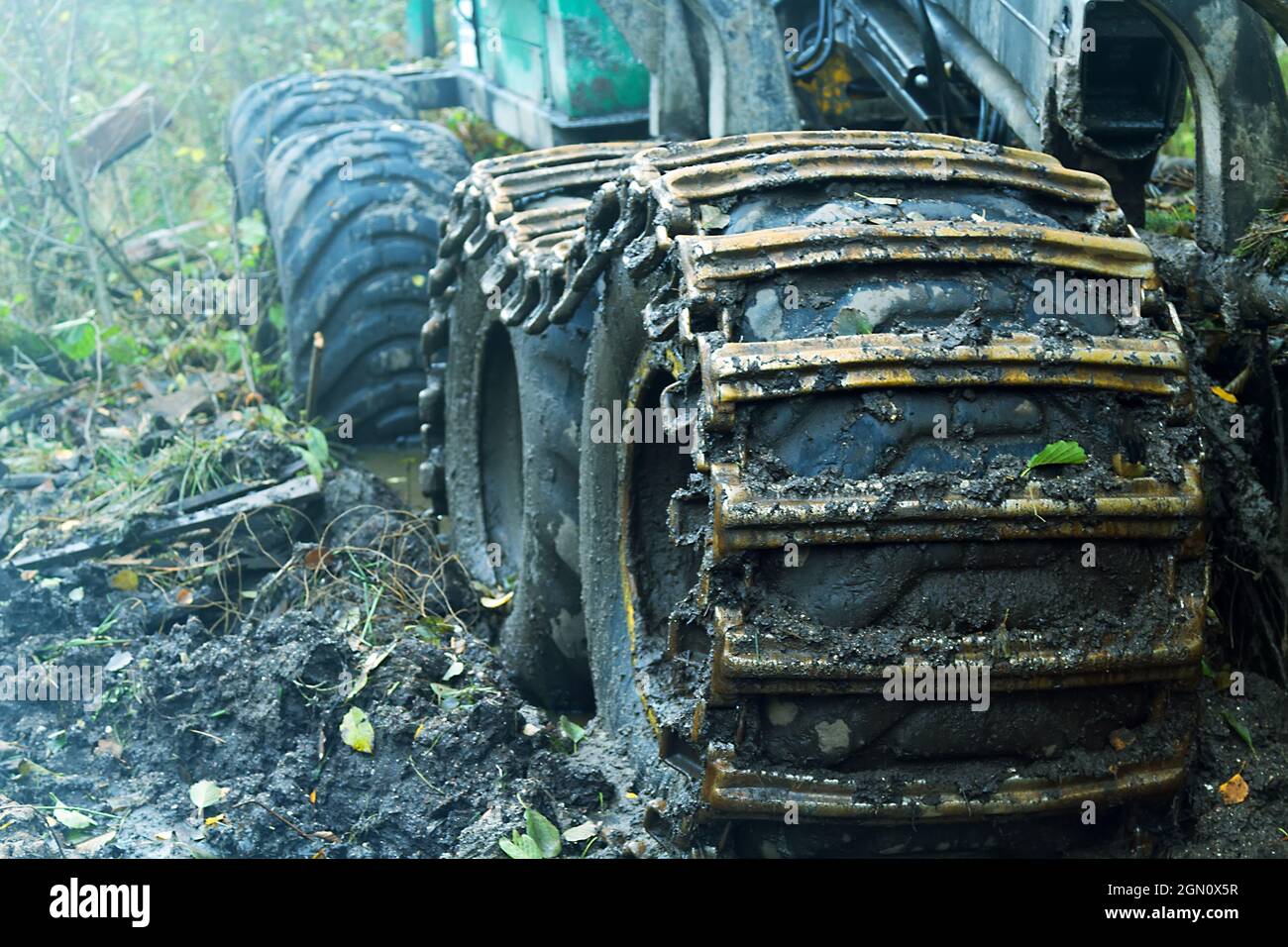 Swamp Logging Equipment