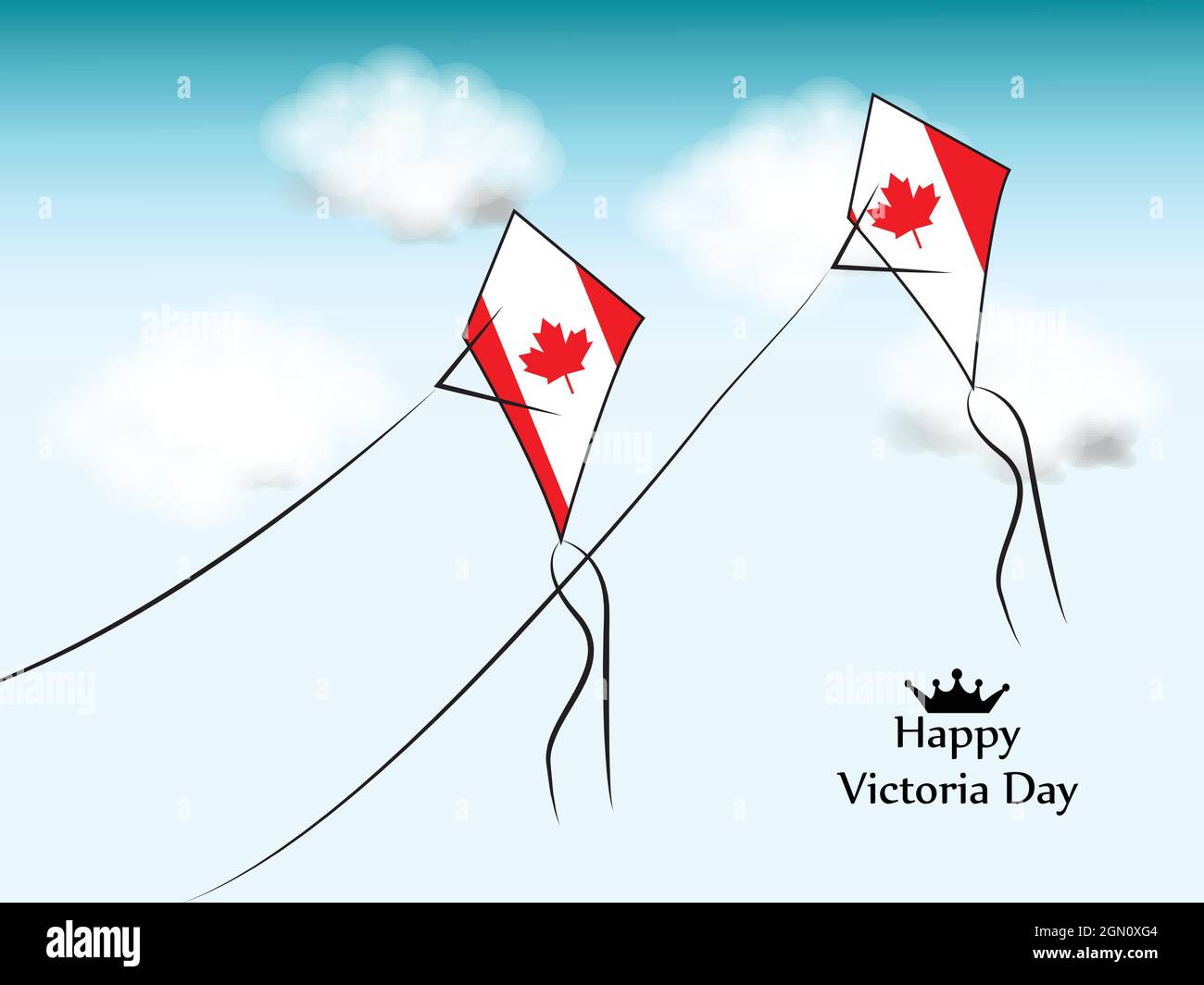 King canada Stock Vector Images - Alamy