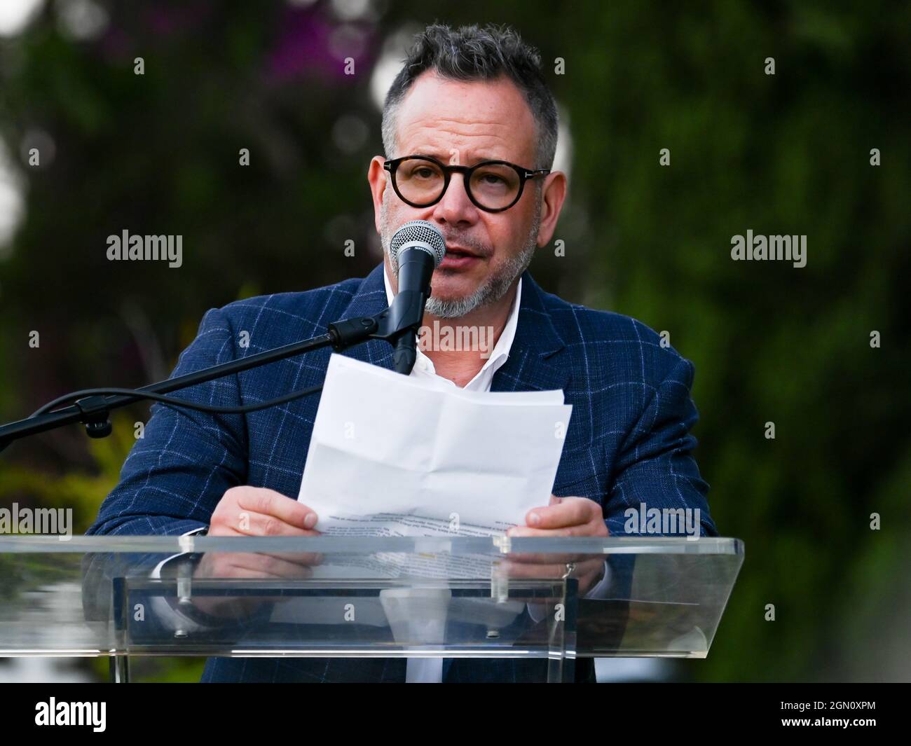 September 20, 2021: Erik Kritzer speaks at 'I Am Burt Reynolds ...