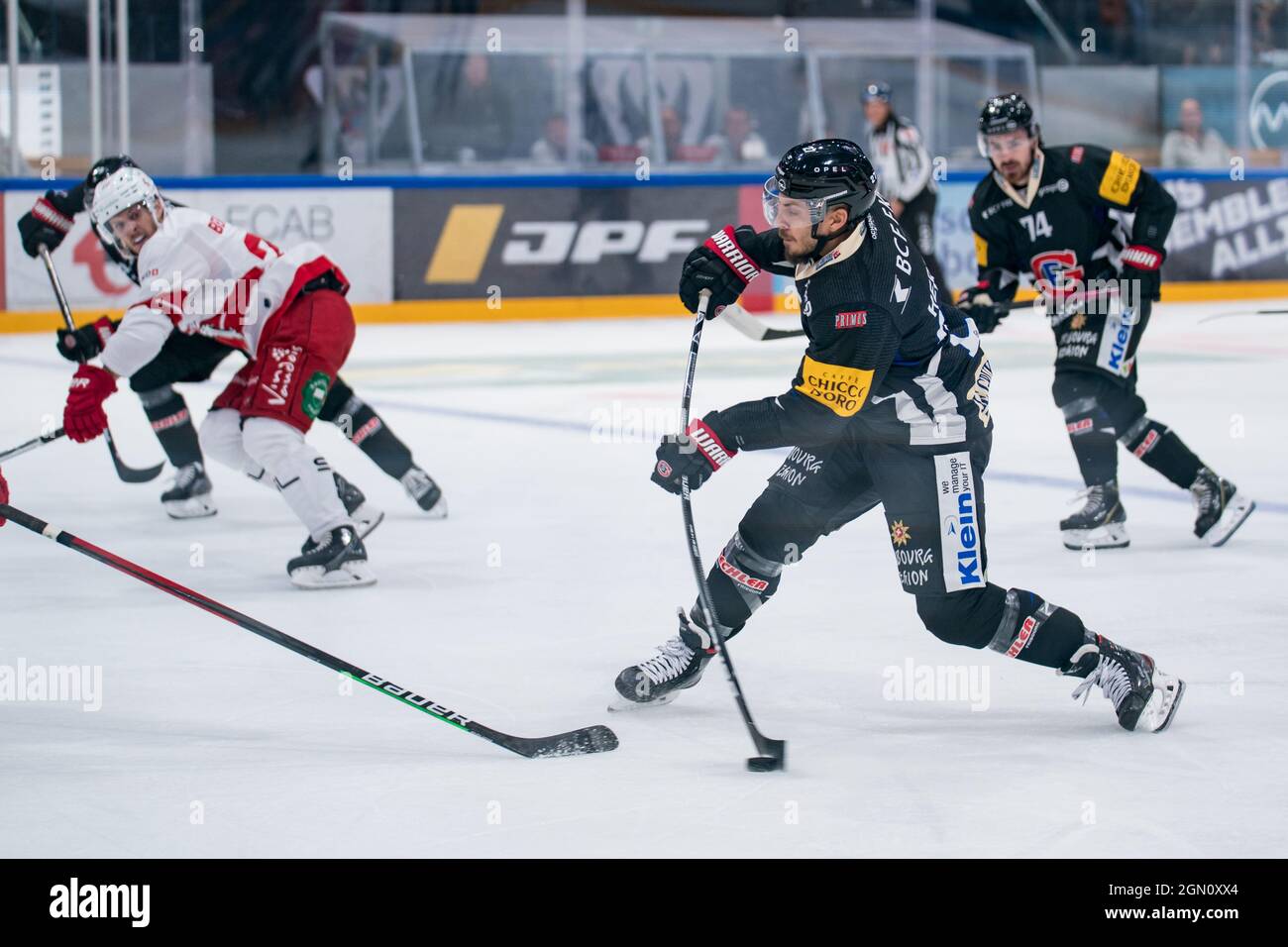 09/21/2021, Friborg, BCF Arena, NL: Friborg-Gotteron - Lausanne HC ...