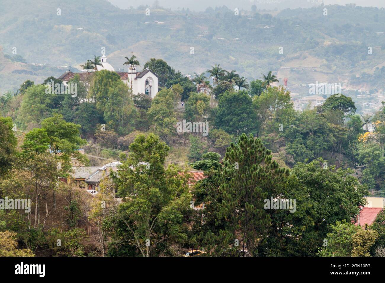 Belen church in Popayan, Colombia Stock Photo - Alamy