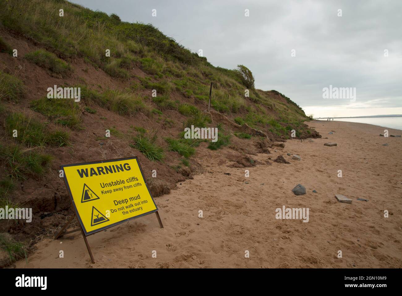 Wirral coastal erosion Stock Photo - Alamy