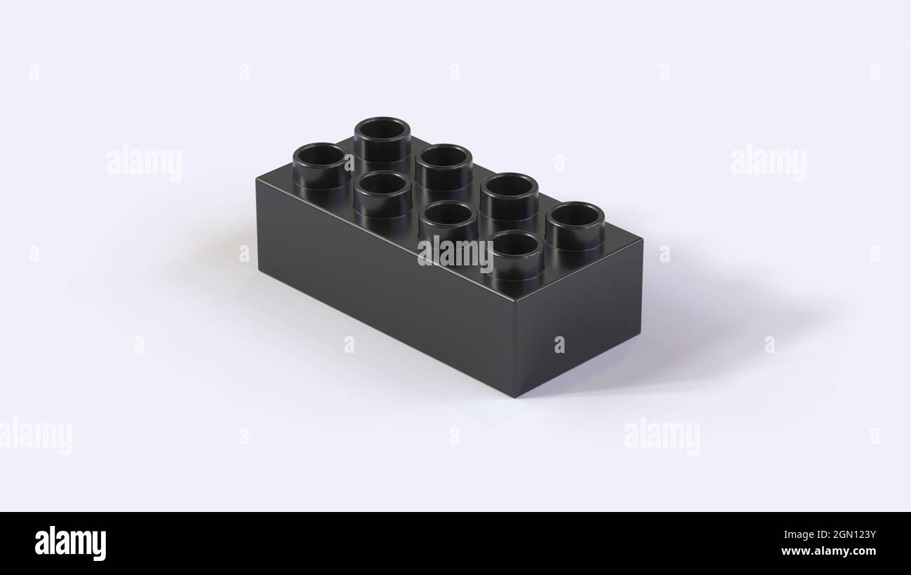 Black Lego Brick