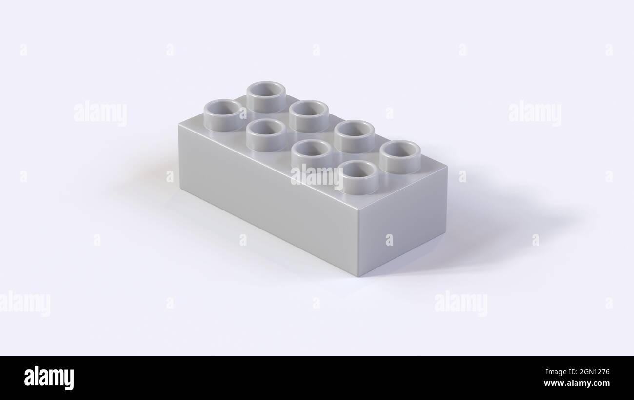 Gray Lego Brick