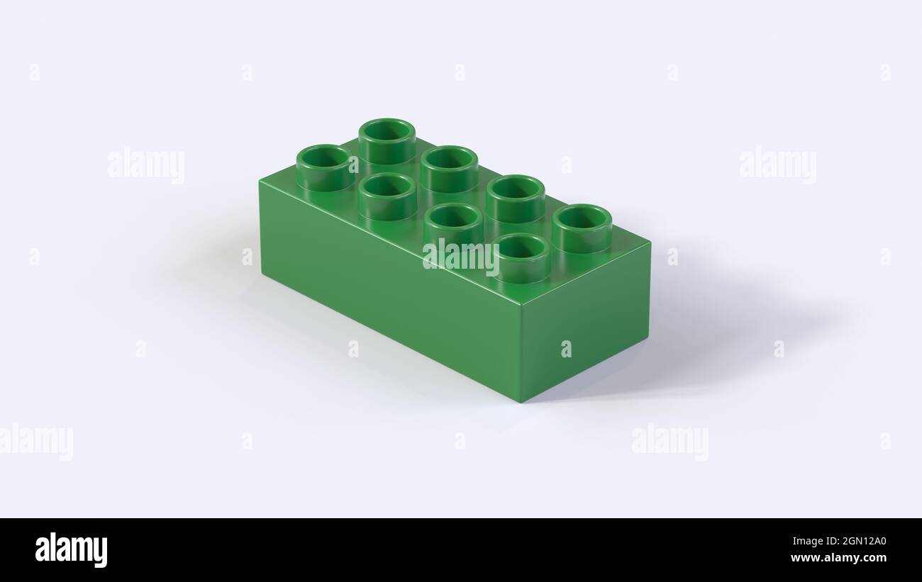 Green Lego Brick