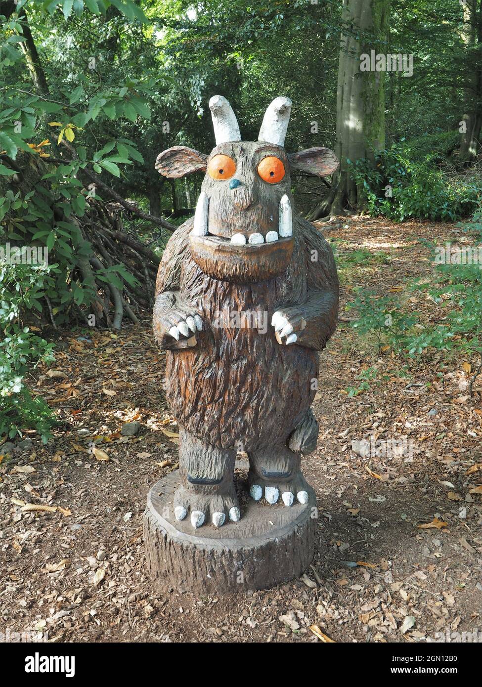 The Gruffalo on the trail to Orrest Head in Windermere, Cumbria, The ...
