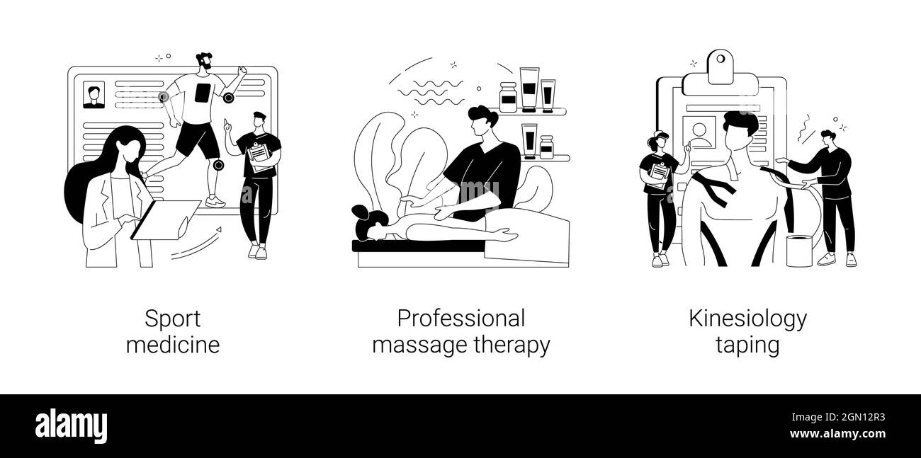 Physical therapy illustrations hi-res stock photography and images - Alamy