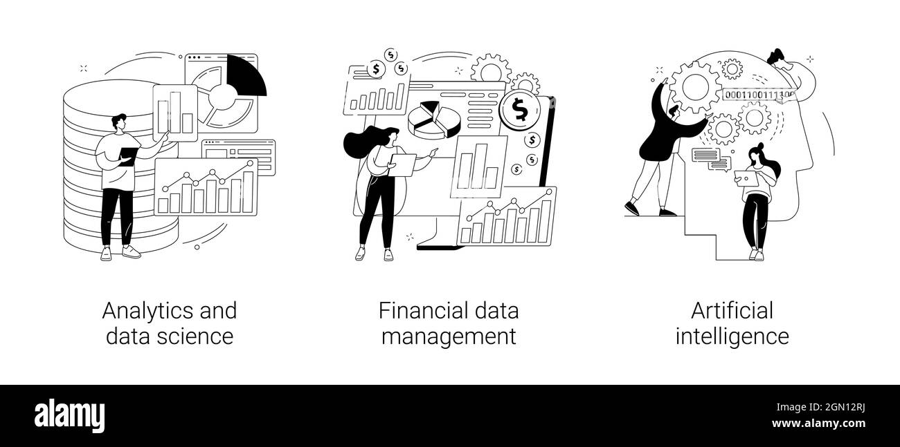 Big data abstract concept vector illustrations Stock Vector Image & Art ...
