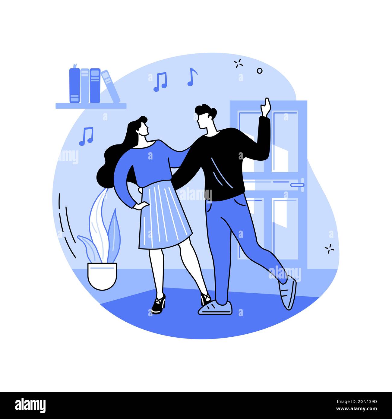 Class dance Stock Vector Images - Alamy