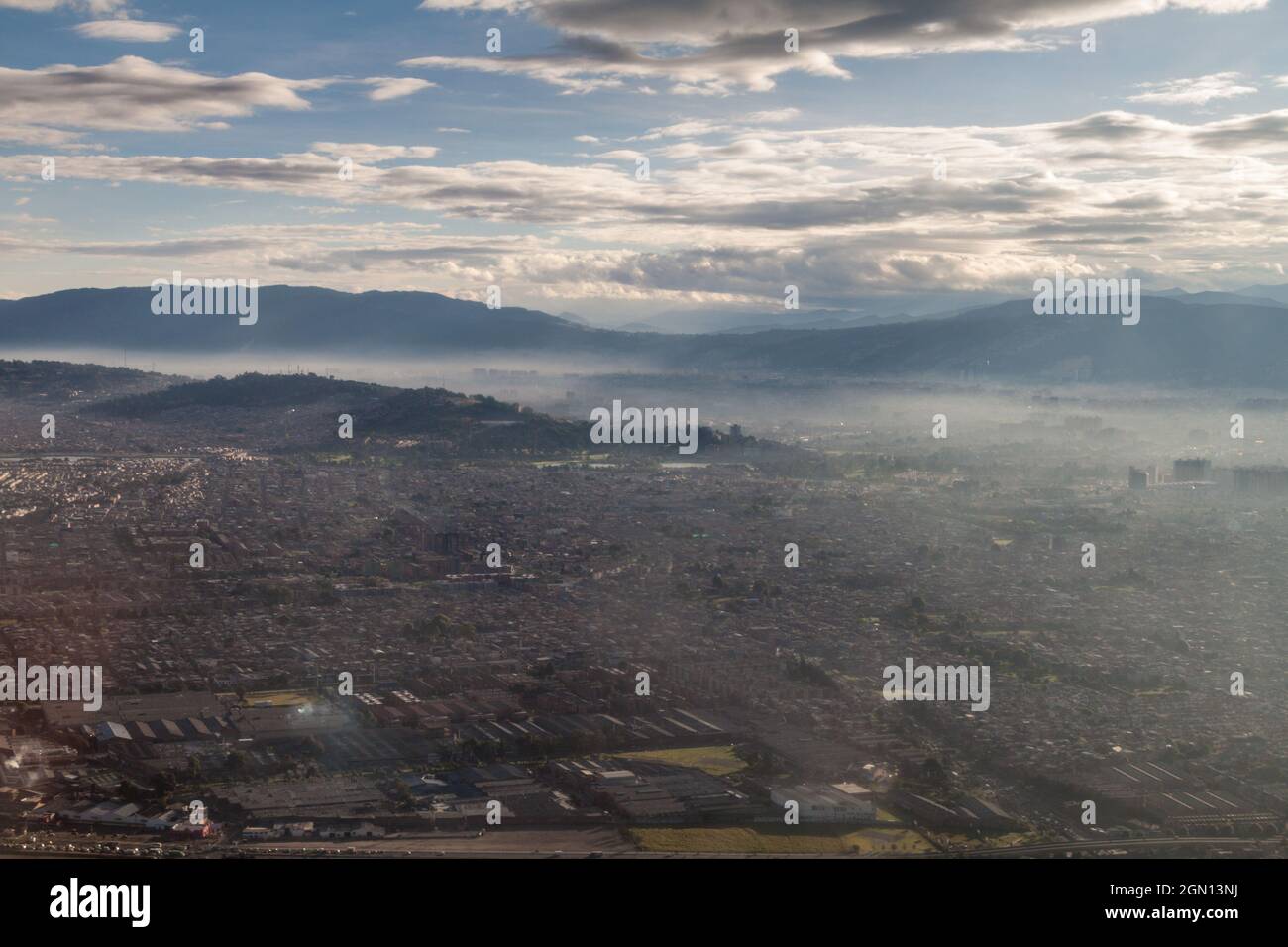 Aerial view of bogota hi-res stock photography and images - Alamy