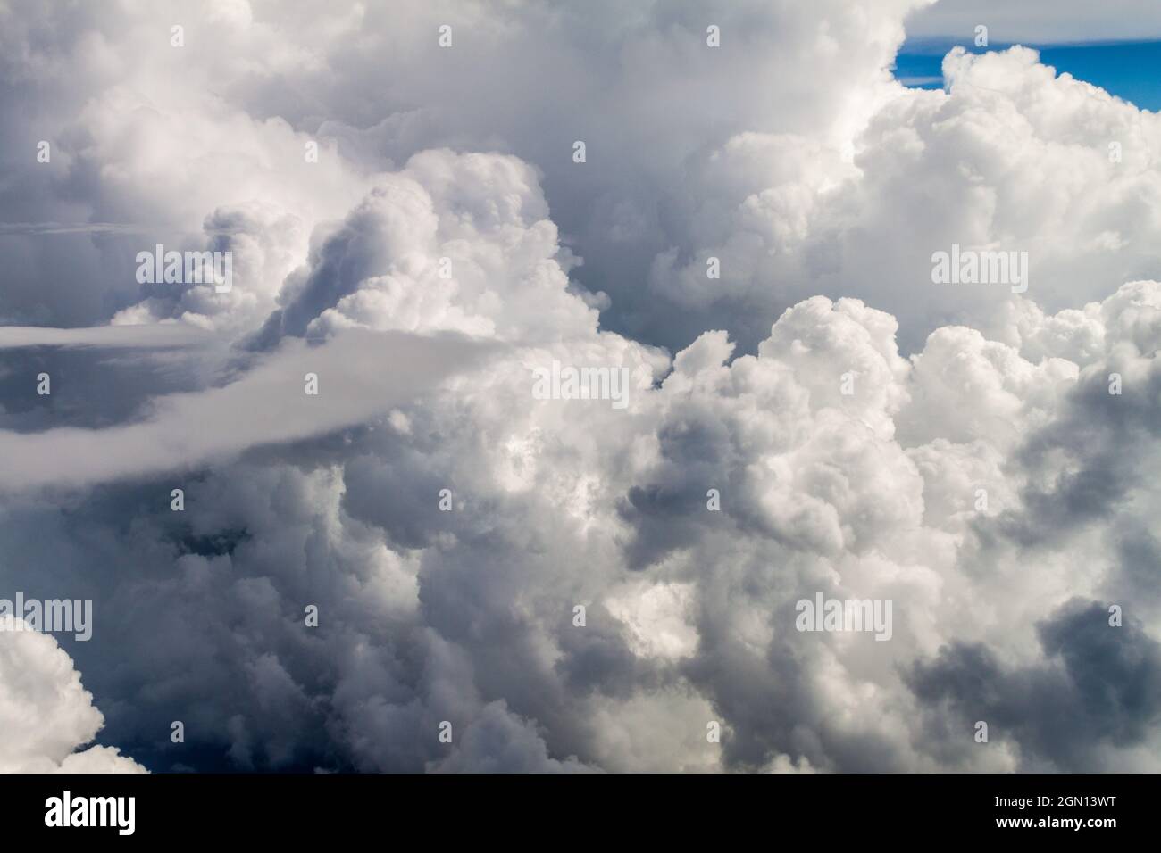 Clouds from above Stock Photo - Alamy