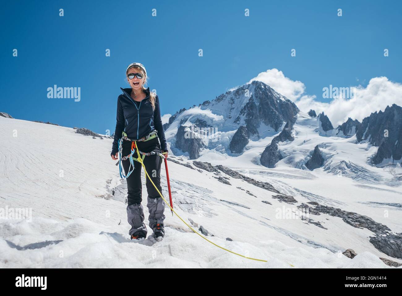 Laughing climber hi-res stock photography and images - Alamy