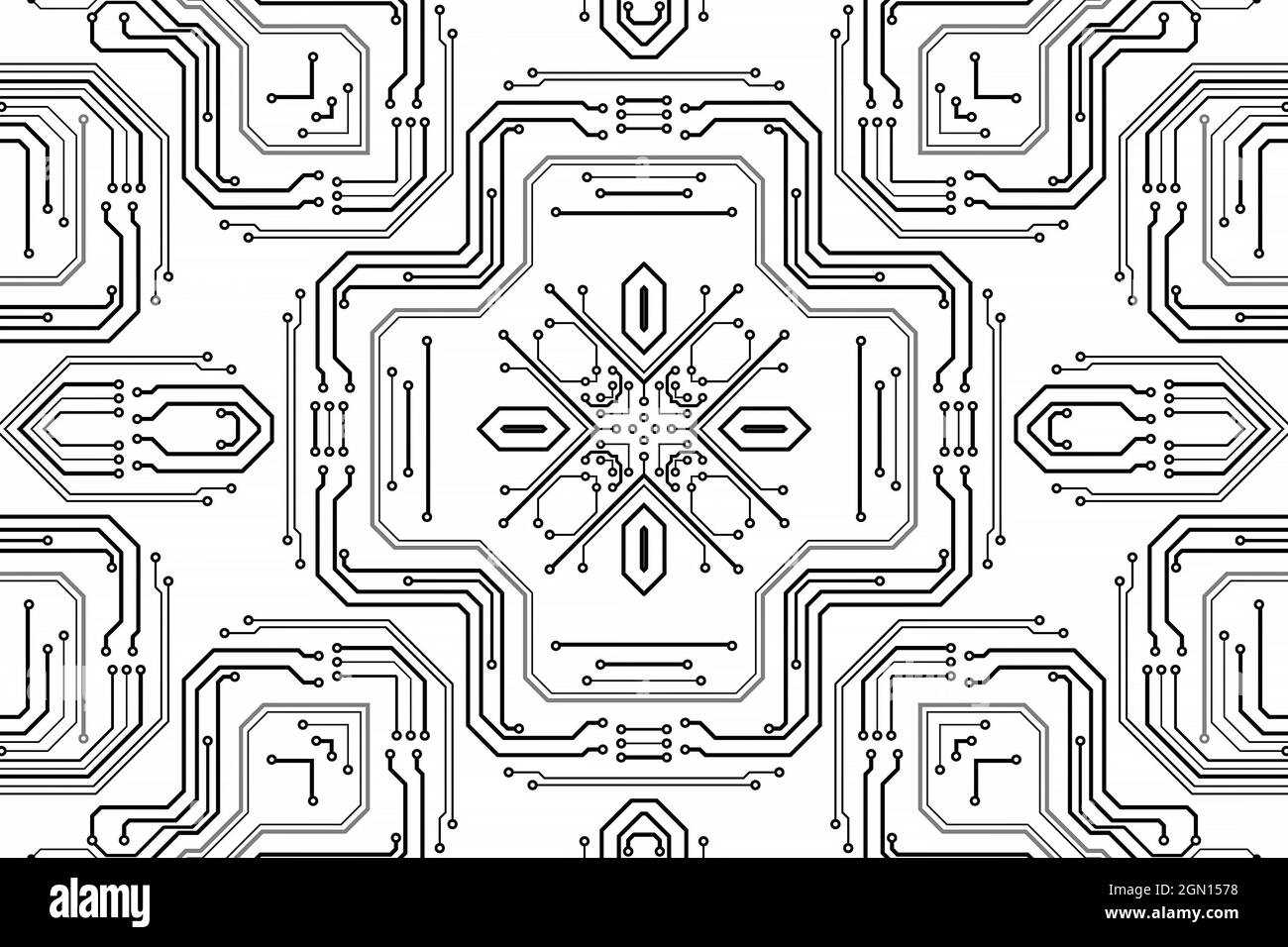 Circuitry connect Black and White Stock Photos & Images - Alamy