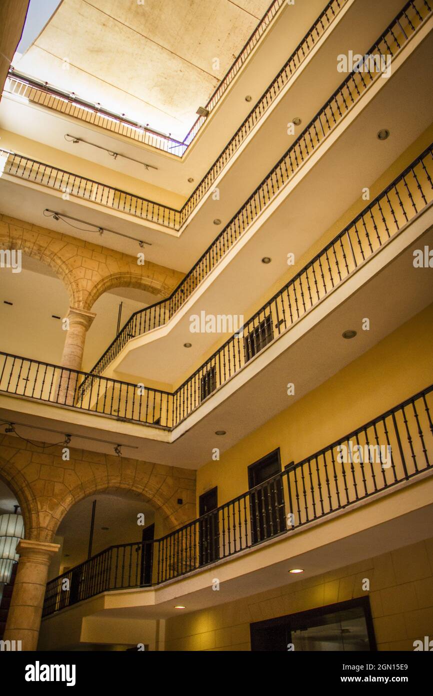 Interior of a building in Cuba Stock Photo - Alamy