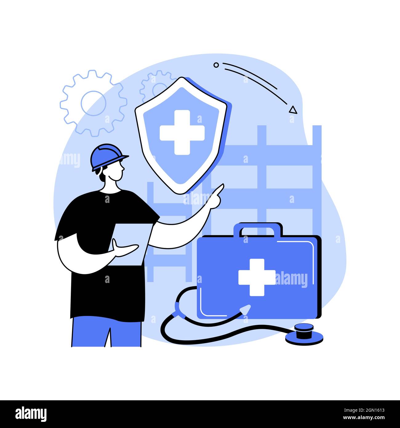 Occupational health abstract concept vector illustration Stock Vector Image & Art - Alamy