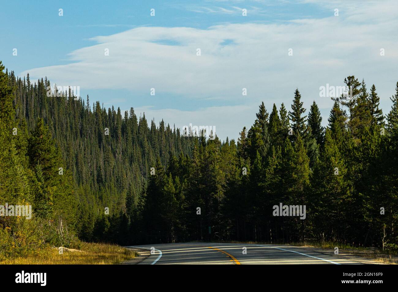 Rocky Mountains: September Series Stock Photo - Alamy