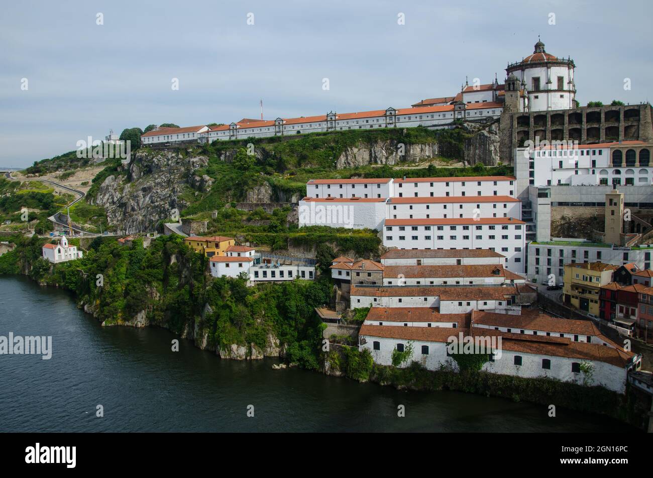 Famous historic Monastery of Serra do Pilar in Portugal Stock Photo - Alamy