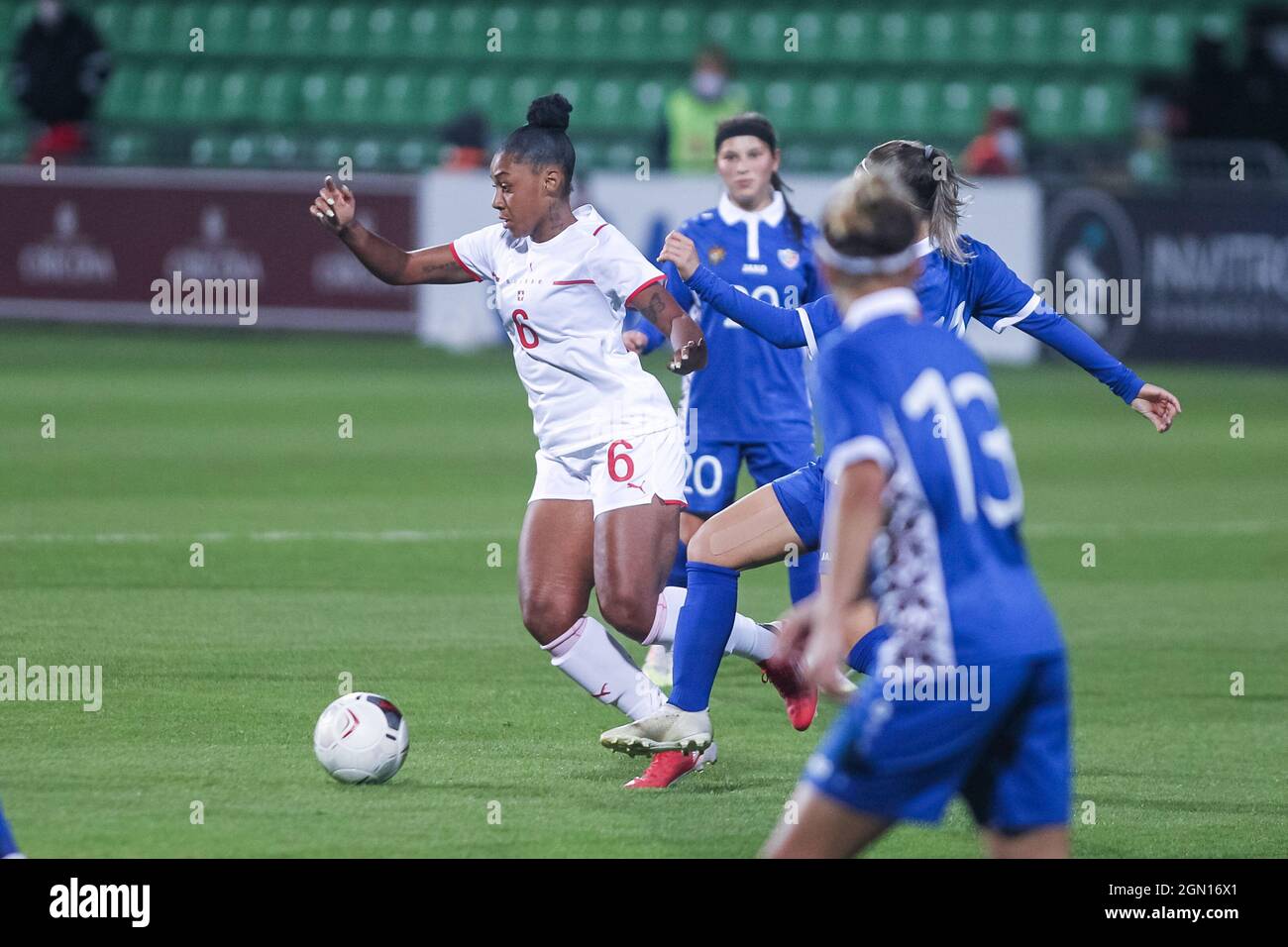 21.09.2021, Chisinau, Stadionul Zimbru, World Cup qualification women ...