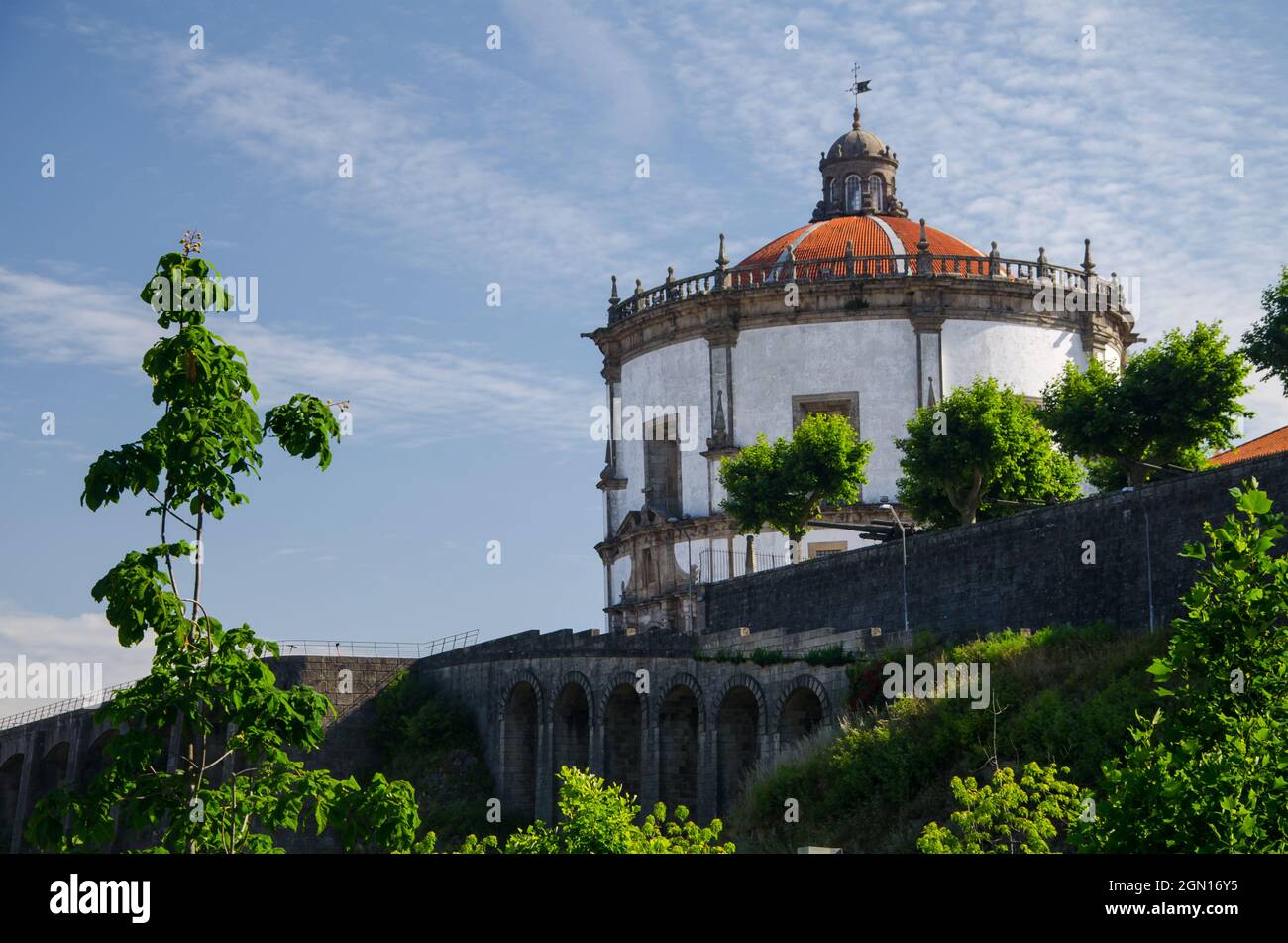 Famous historic Monastery of Serra do Pilar in Portugal Stock Photo - Alamy