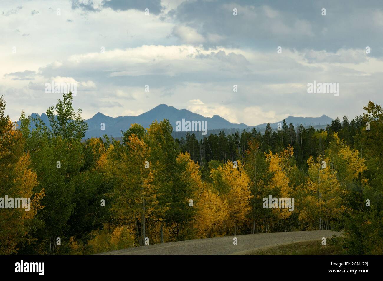 Rocky Mountains: September Series Stock Photo - Alamy