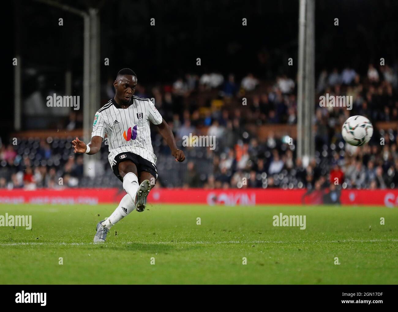 Craven Cottage, Fulham, London, UK. 21st Sep, 2021. EFL Cup Football ...