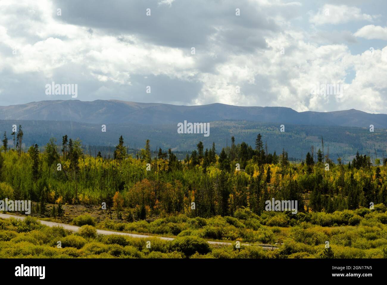 Rocky Mountains: September Series Stock Photo - Alamy