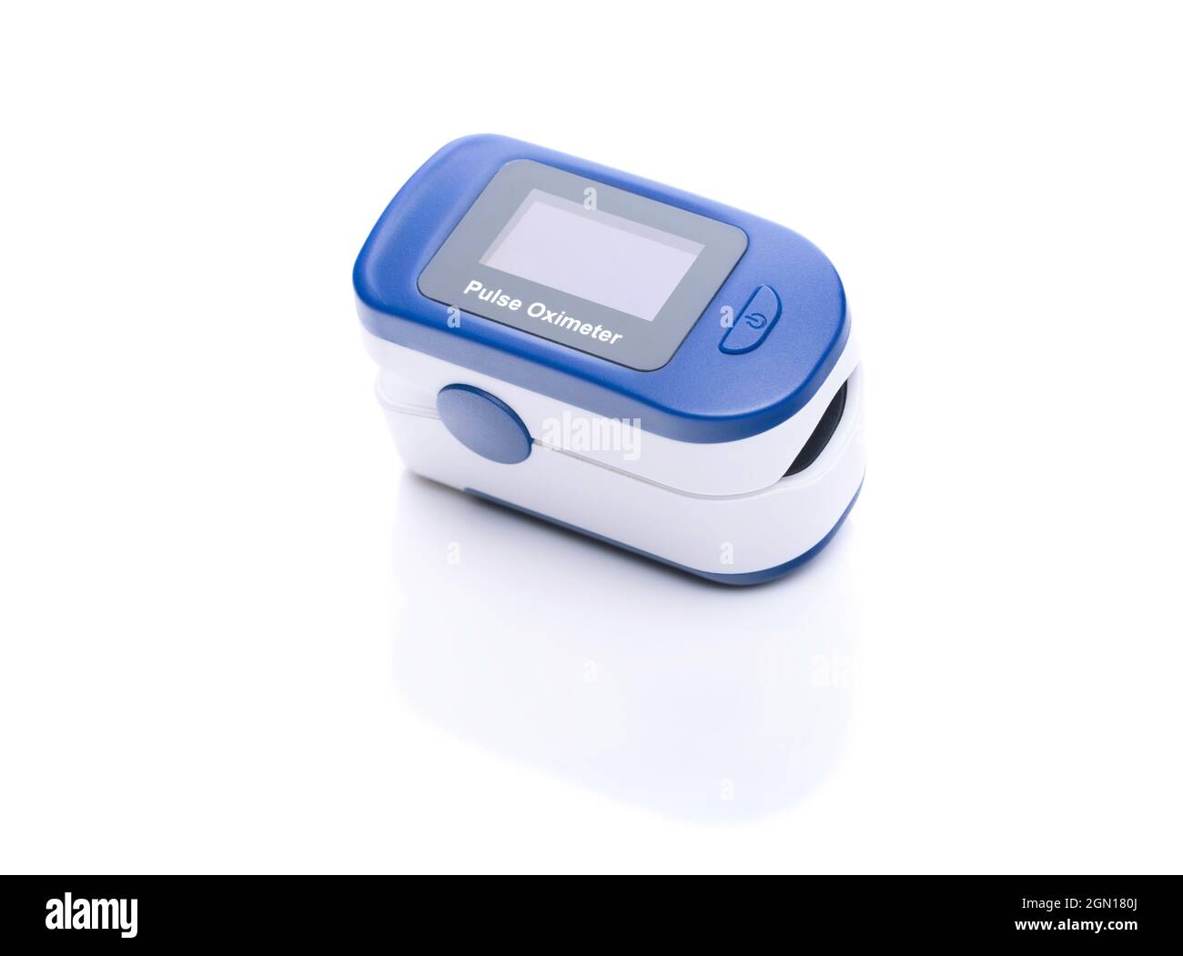 Pulse oximetry device Cut Out Stock Images & Pictures - Alamy