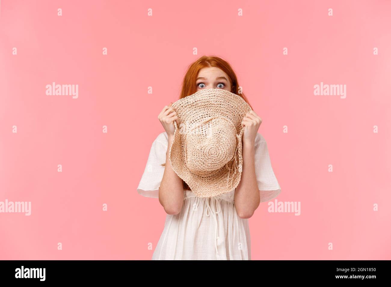 Blushing red face hi-res stock photography and images - Alamy