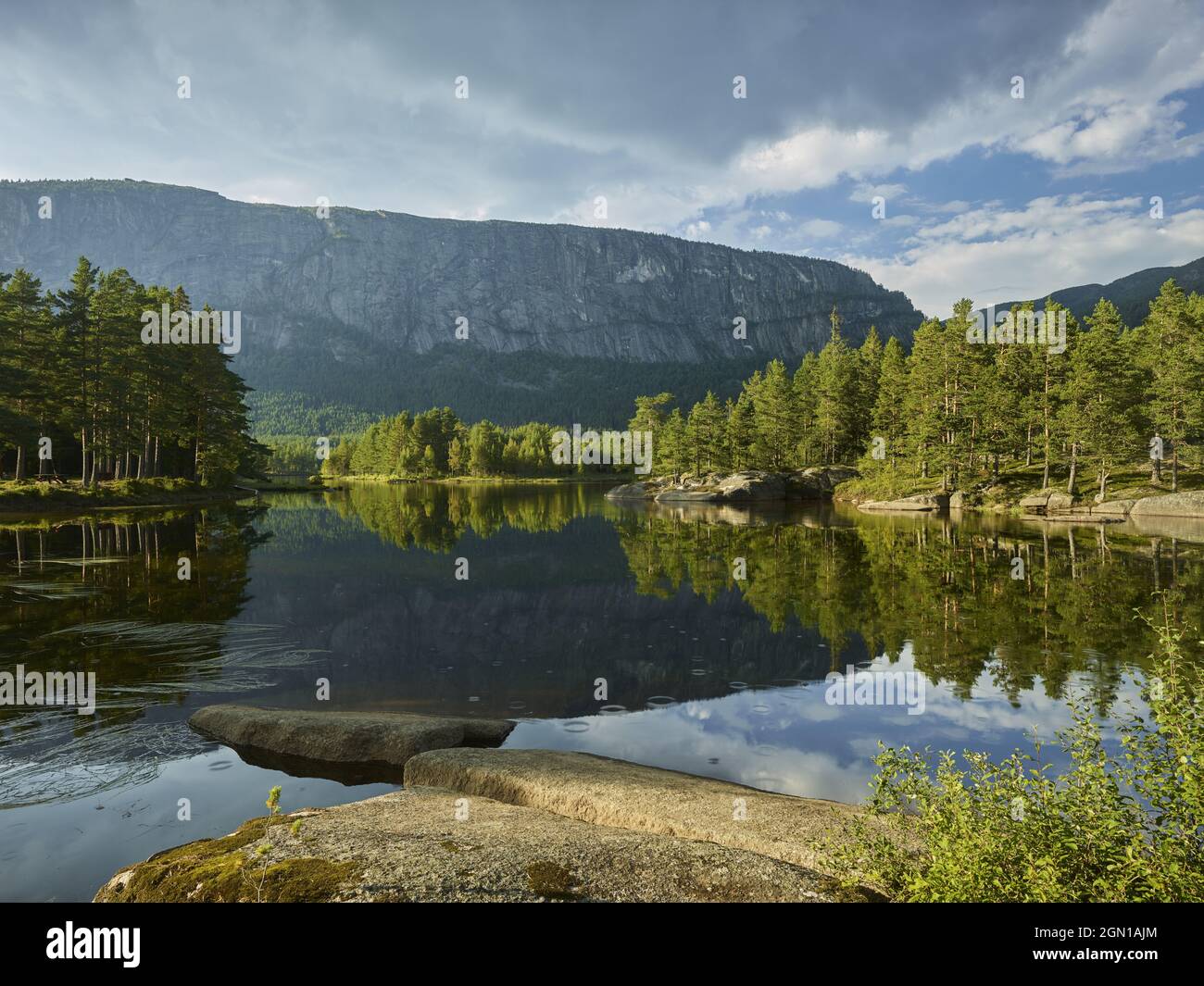 On the Otra River, Homfjellet, Setesdal, Agder, Norway Stock Photo - Alamy