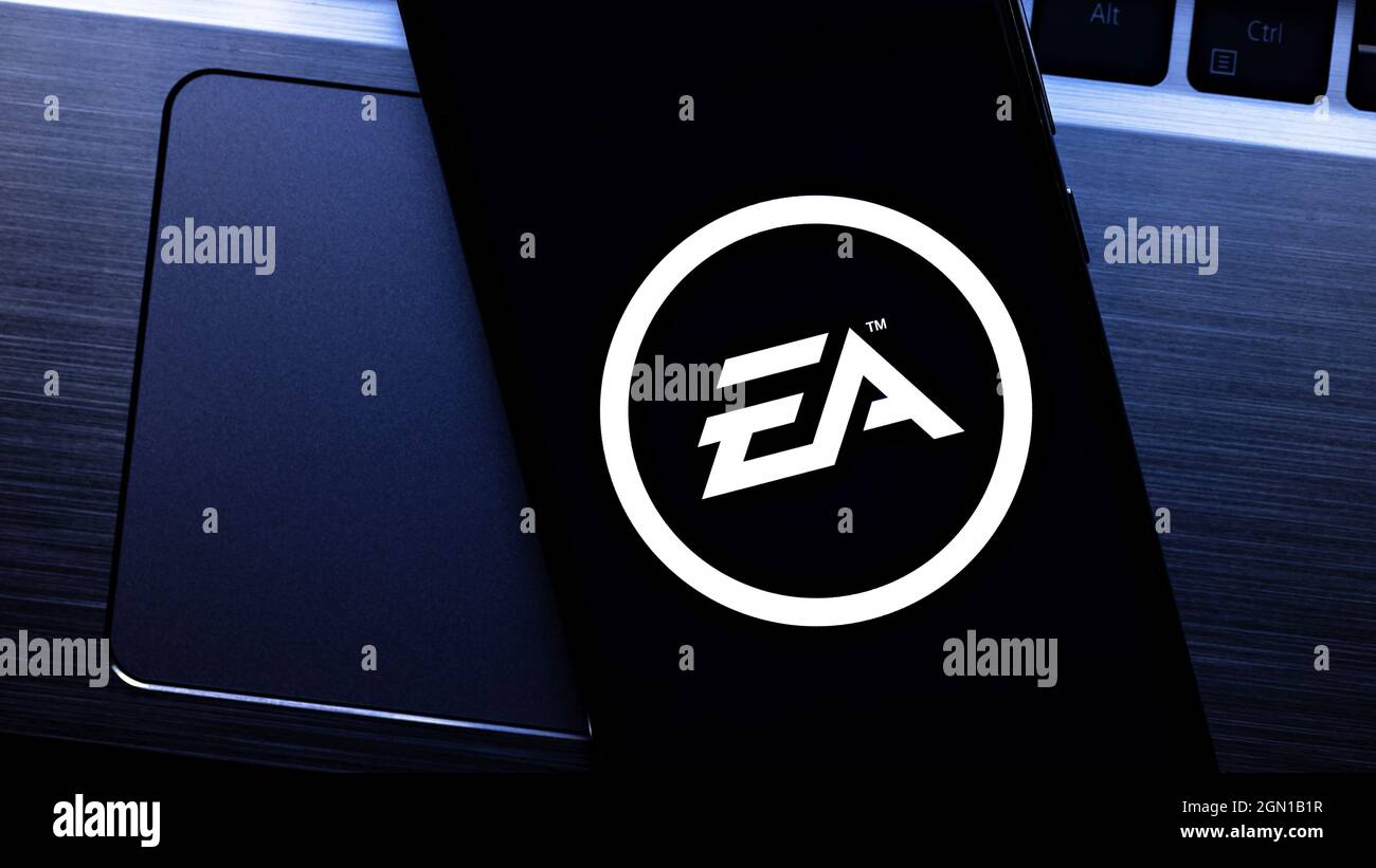 Electronic Arts (EA) editorial. Illustrative photo for news about ...
