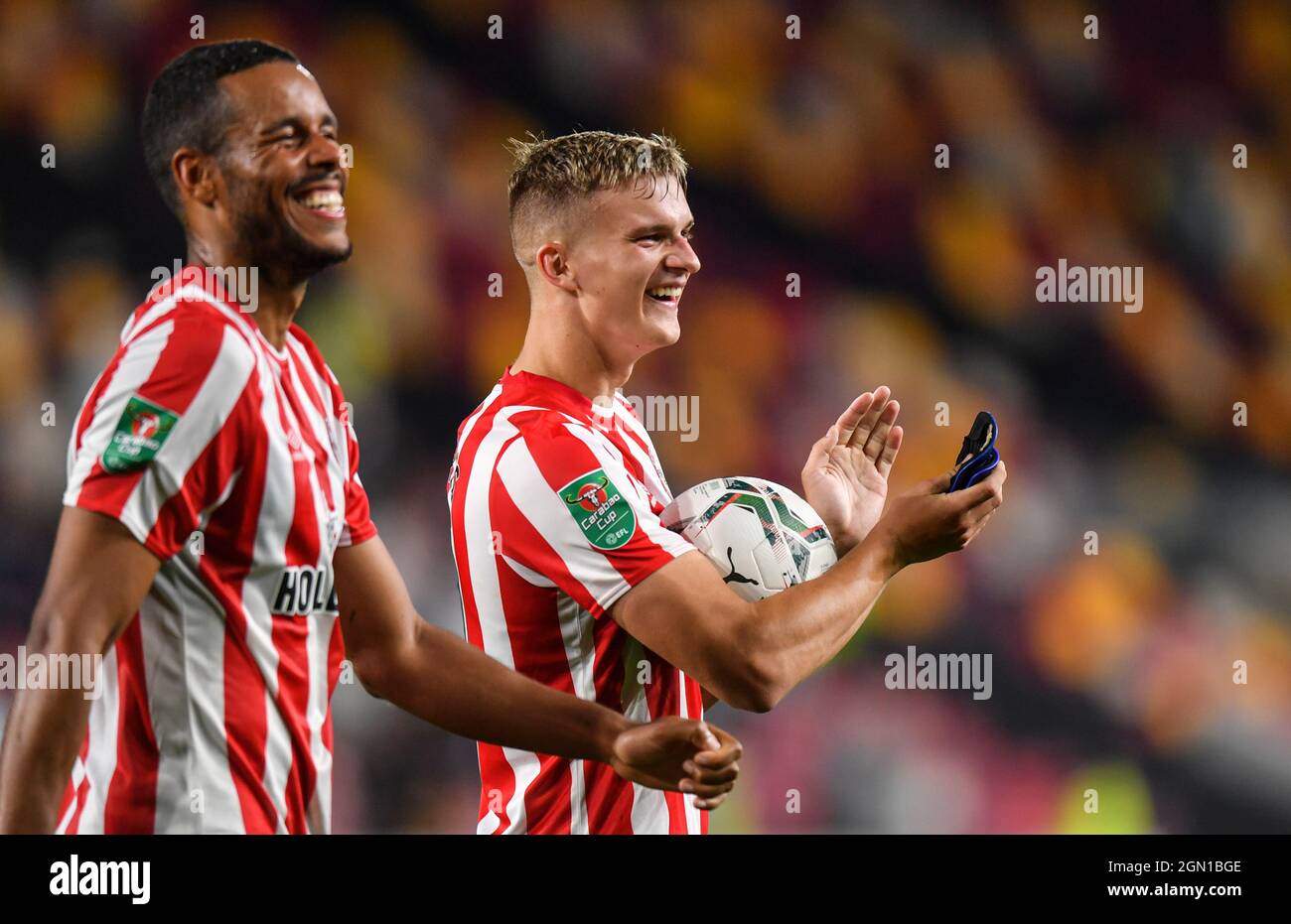 Mathias jørgensen brentford hi-res stock photography and images - Alamy