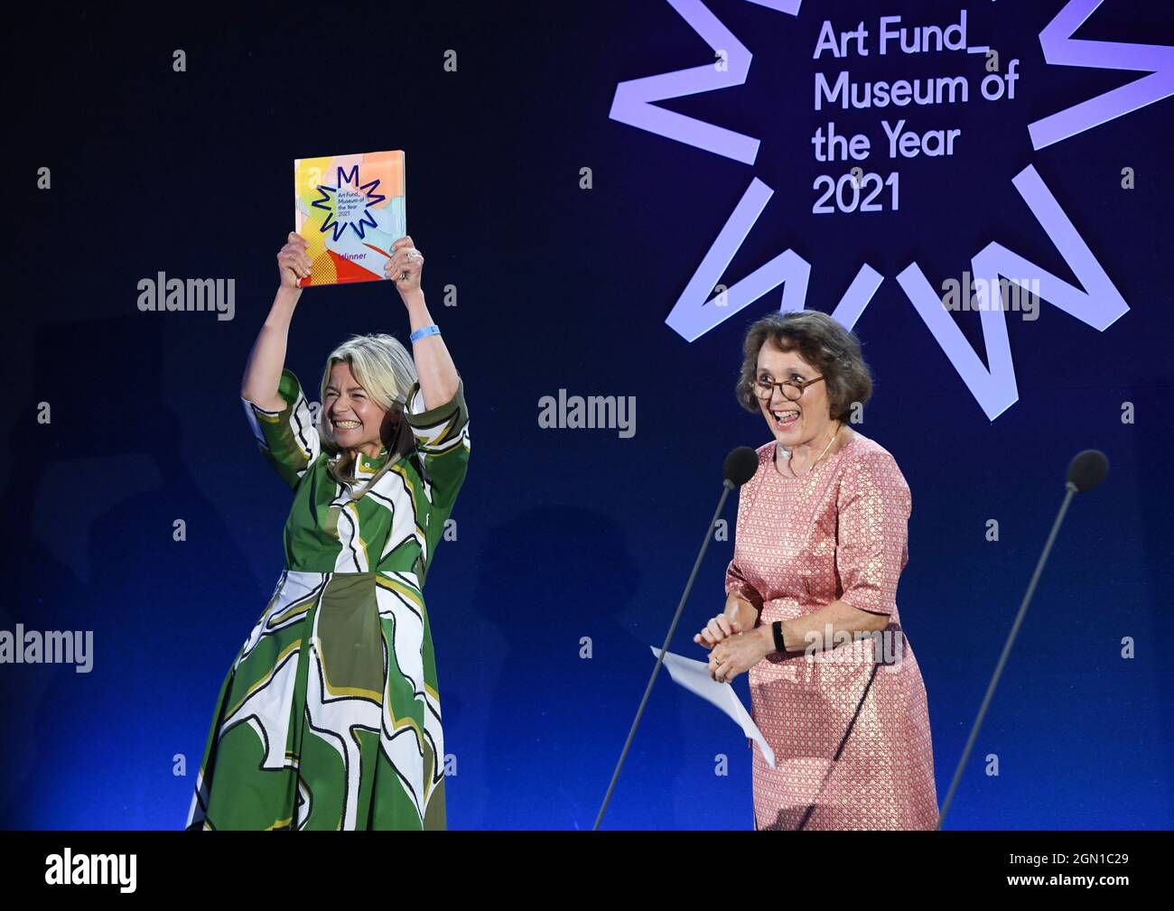 EDITORIAL USE ONLY Sally Shaw, director of Firstsite, winner of Art ...