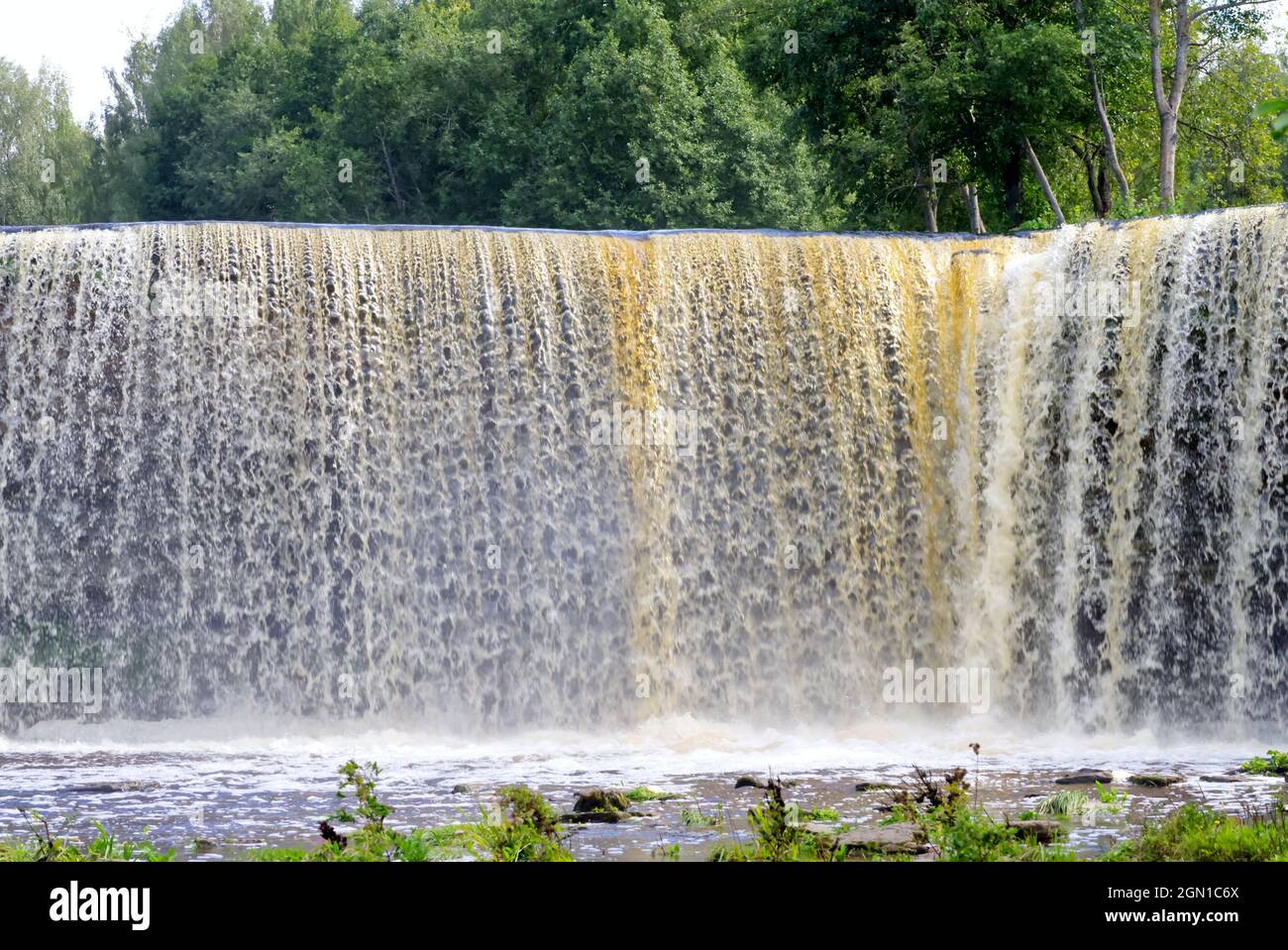 Beautiful waterfall Jagala Juga, Estonia. 2021 Stock Photo - Alamy