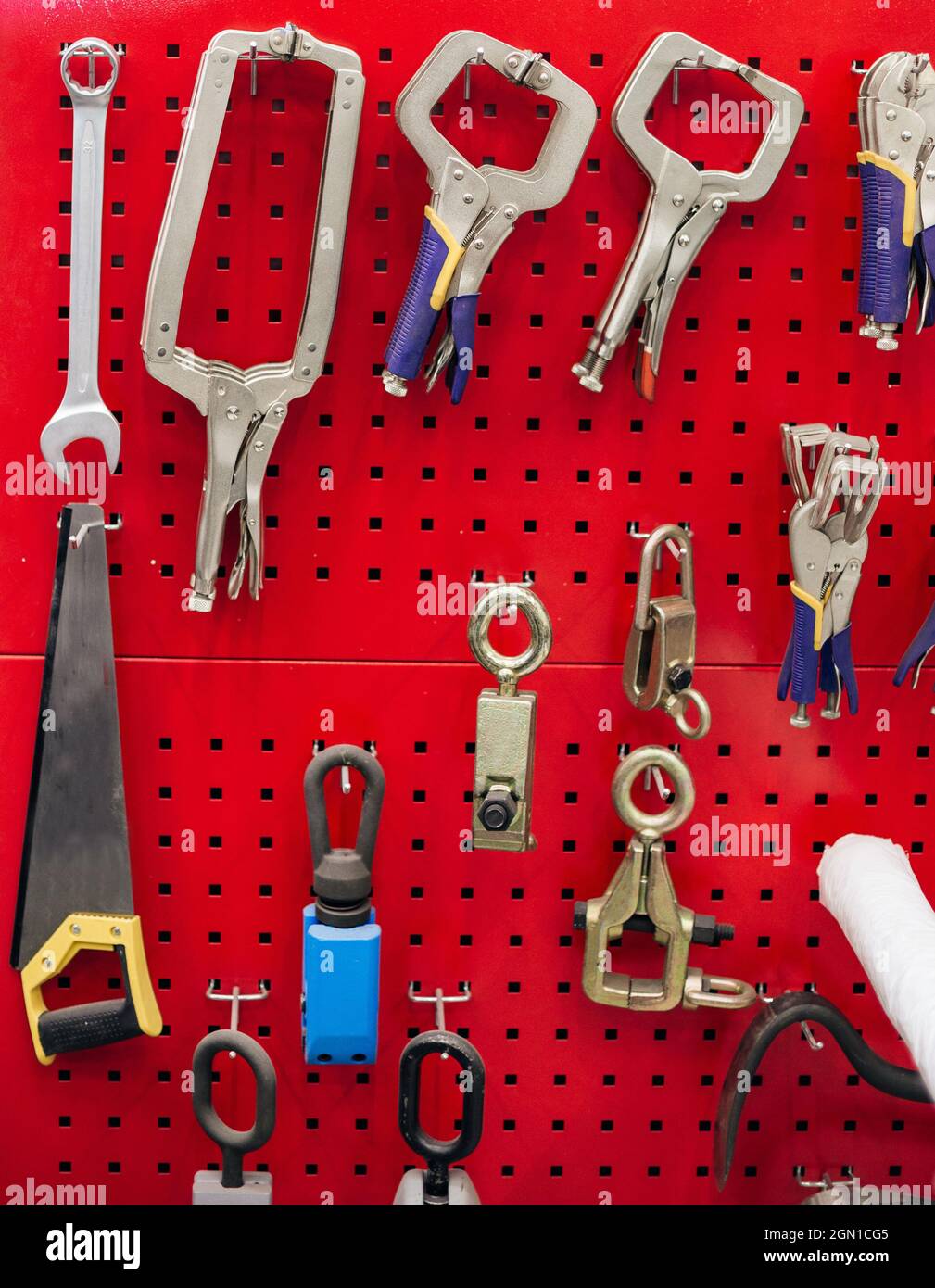 Car hanging on wall hi-res stock photography and images - Alamy