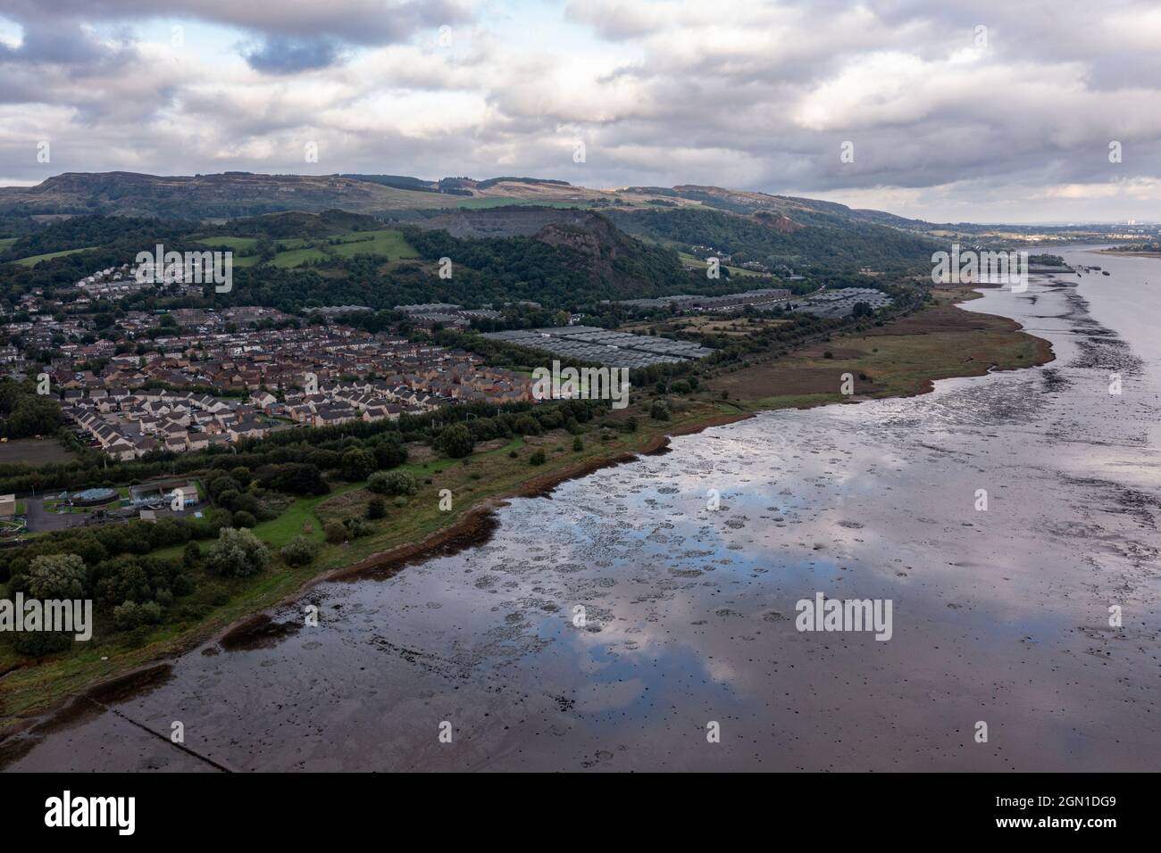 Dumbarton Castle, Dumbarton Rock, Dumbarton, Scotland, UK. 21 September ...