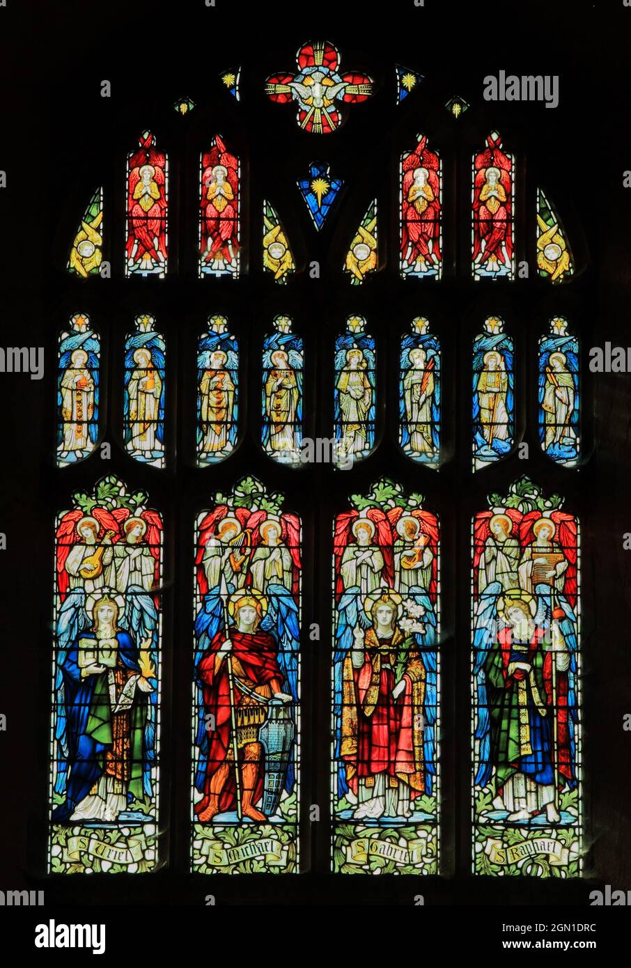 Four Archangels, saint Uriel, saint Michael, Saint Gabriel, Saint ...