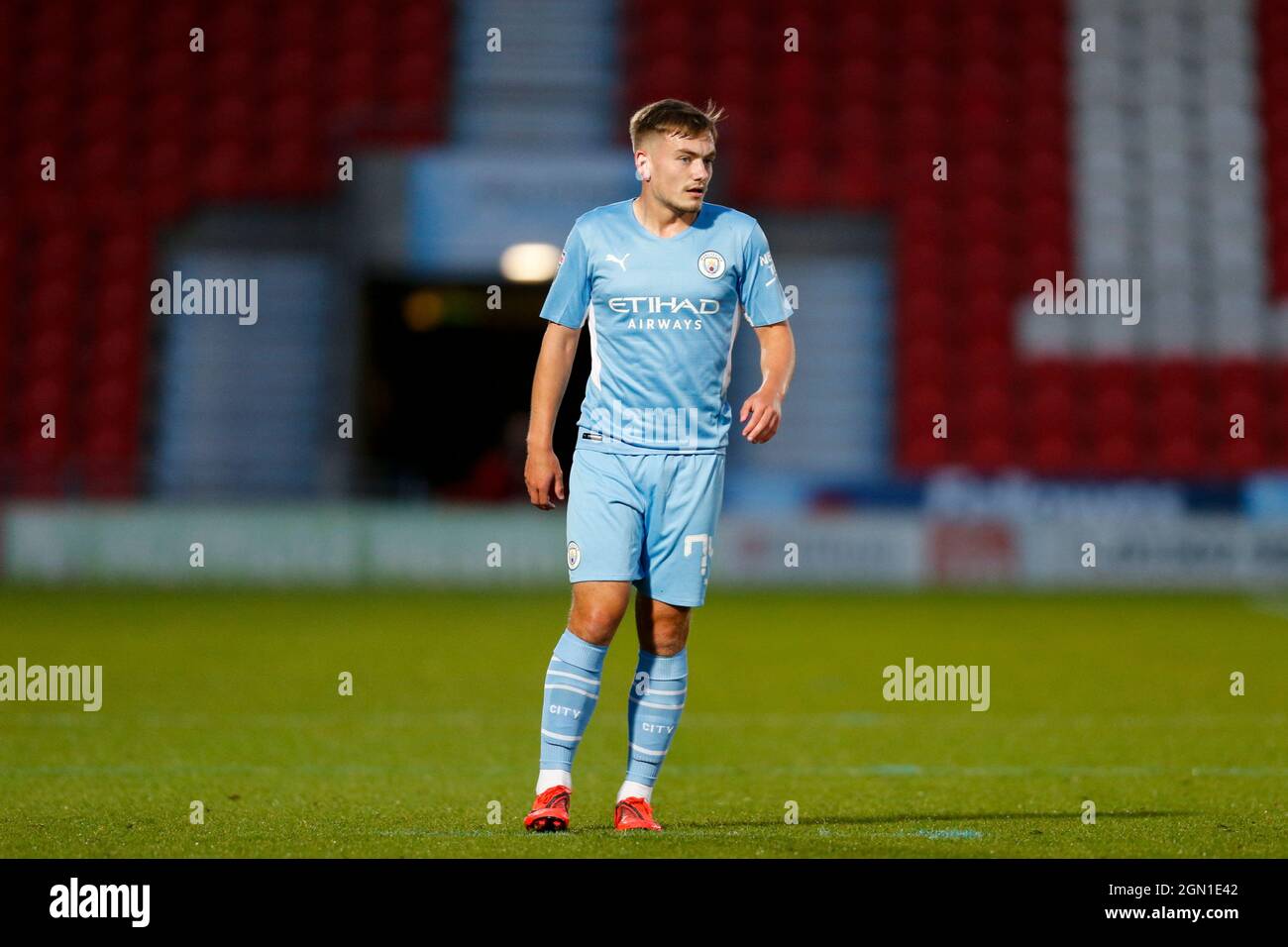 Luke Bolton #75 of Manchester City U21's Stock Photo - Alamy