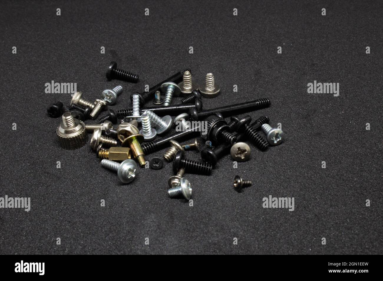 mixed screws. symbolizing mixed ethnics and people but in a one ...