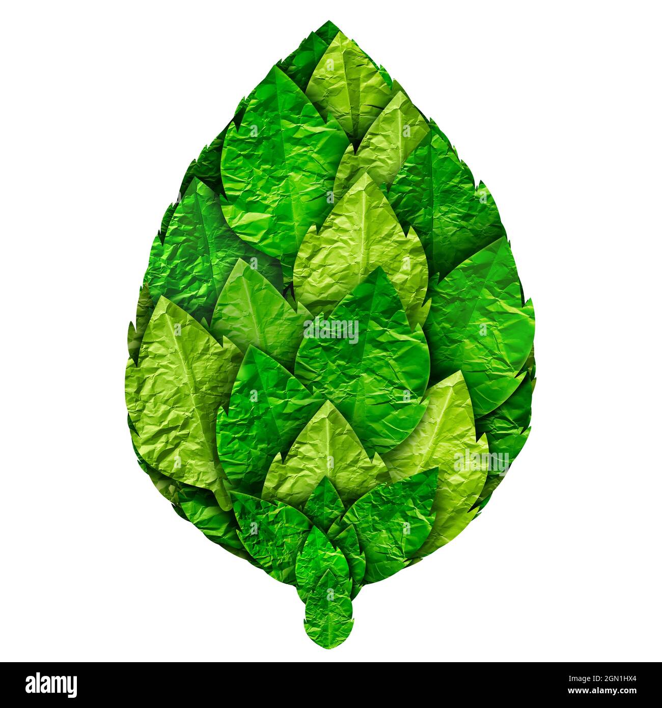 Greenery background Cut Out Stock Images & Pictures - Alamy