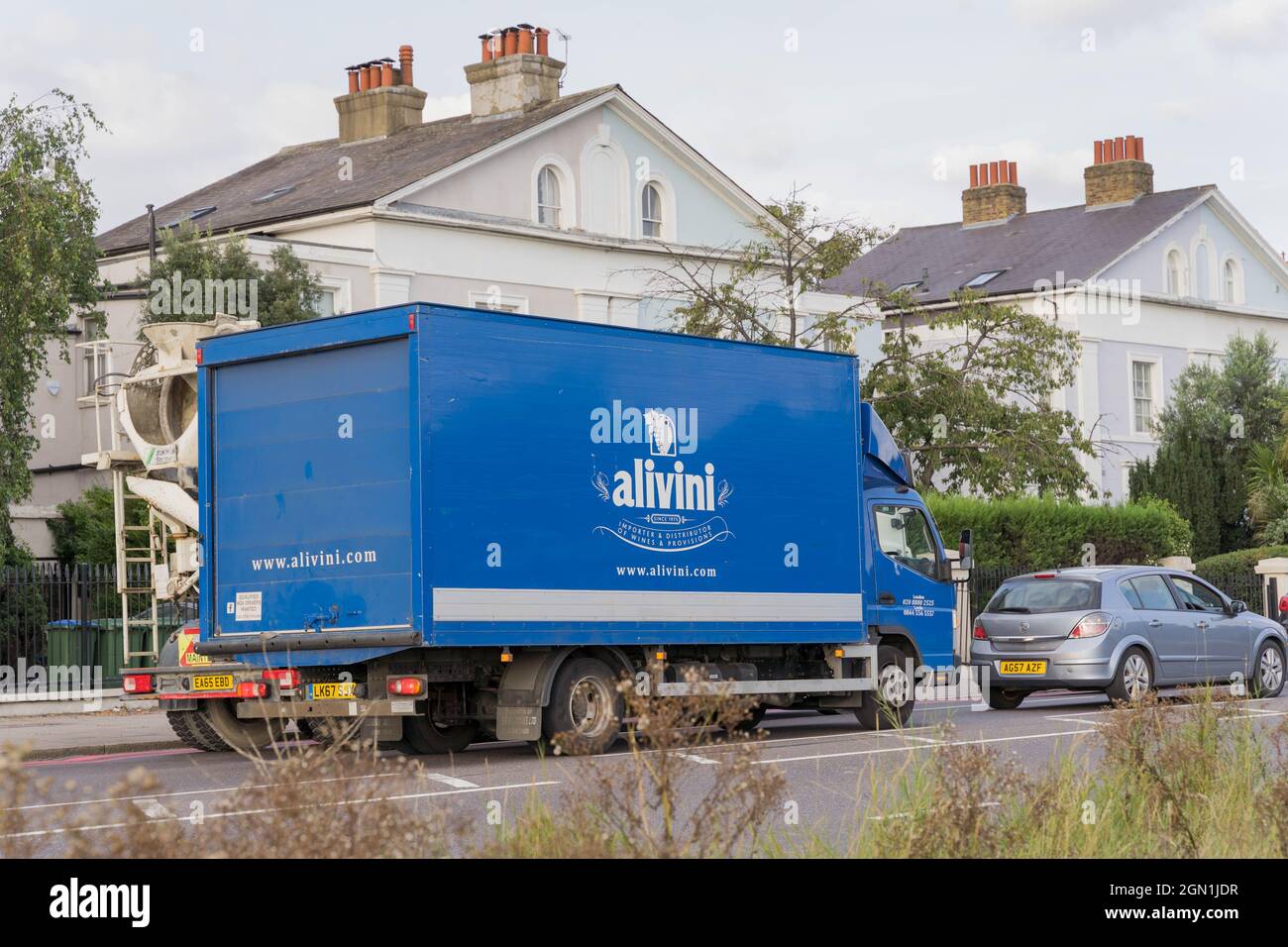 Alivini truck lorry for wines importer and distributions London England ...