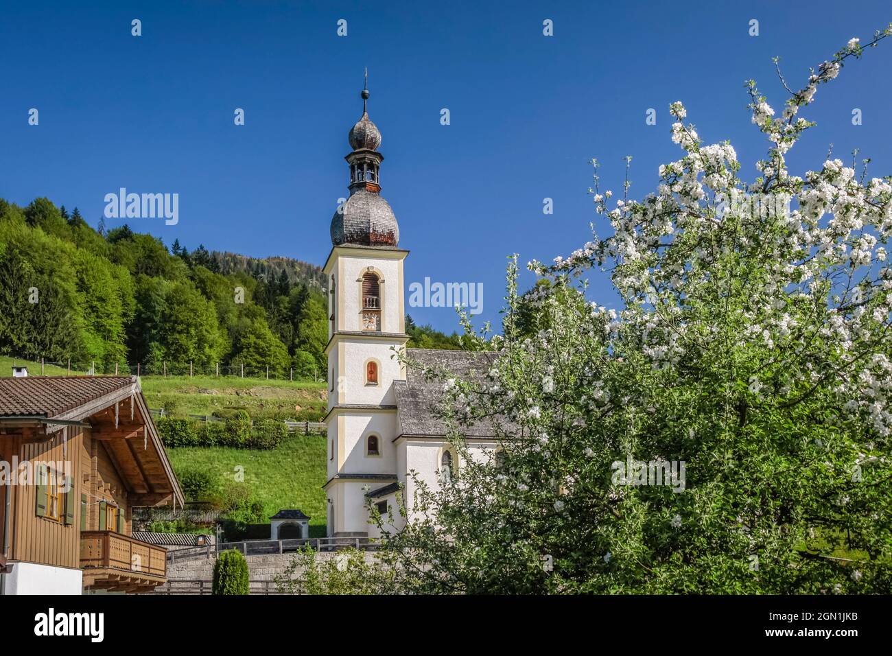 Parish church of st sebastian hi-res stock photography and images - Alamy