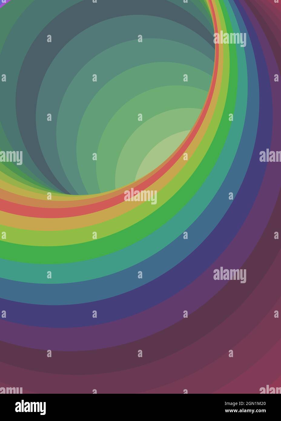 Color Swirl Wormhole Vortex Twist Generative Art background ...