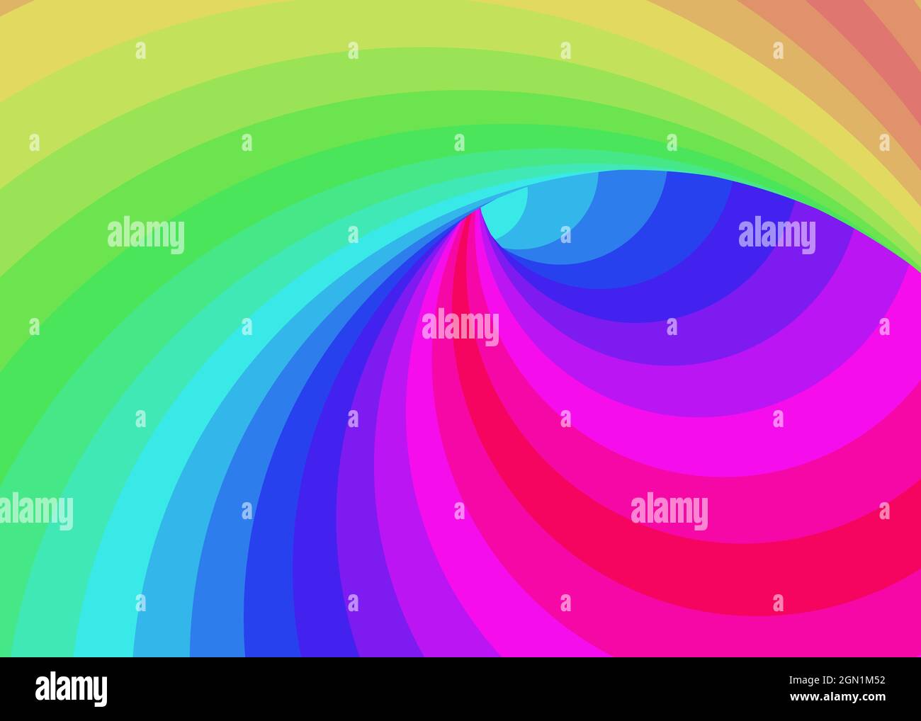 Color Swirl Wormhole Vortex Twist Generative Art background ...