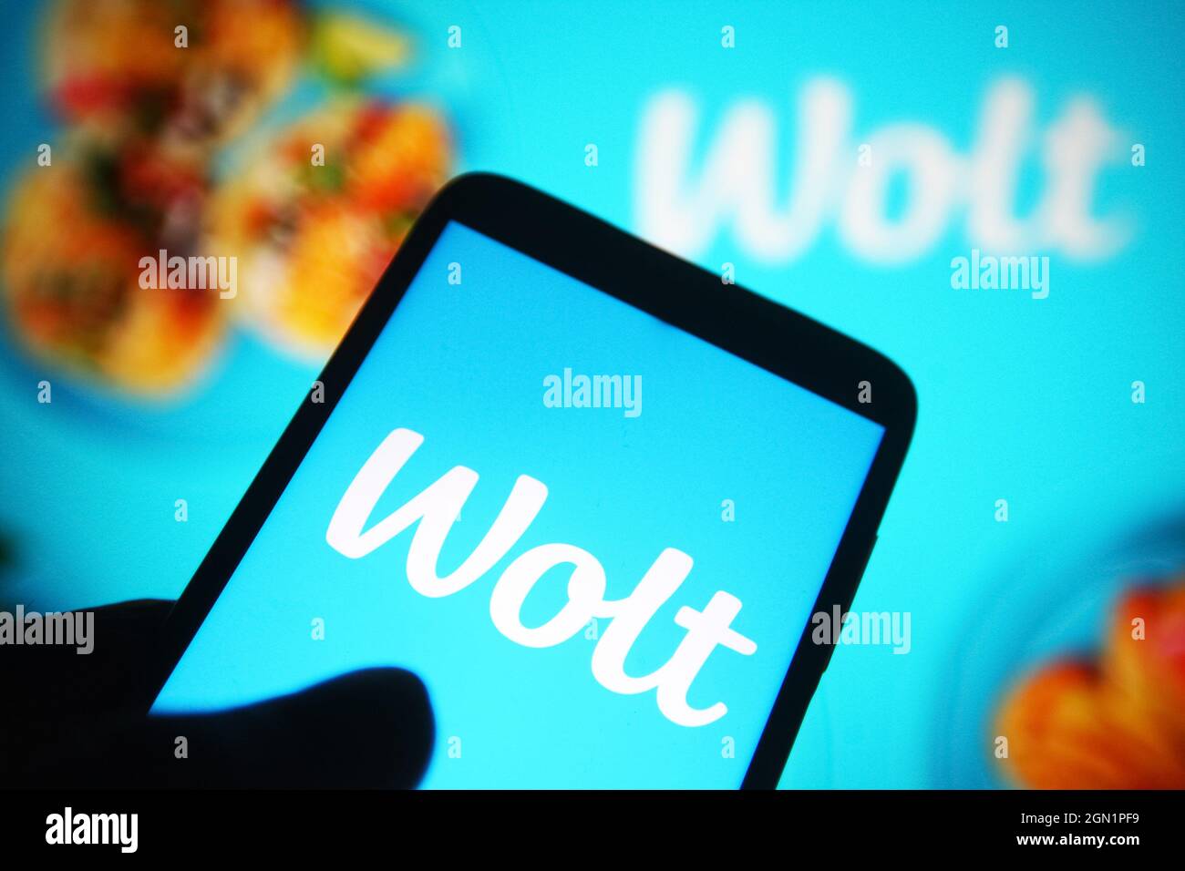 Wolt logo hi-res stock photography and images - Alamy