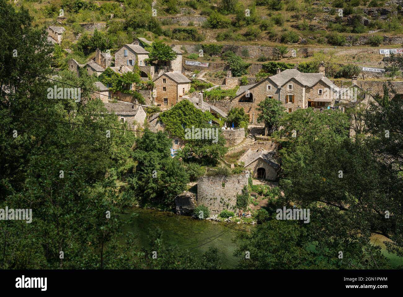 La Malene, Gorges du Tarn, Parc National des Cevennes, Cevennes ...