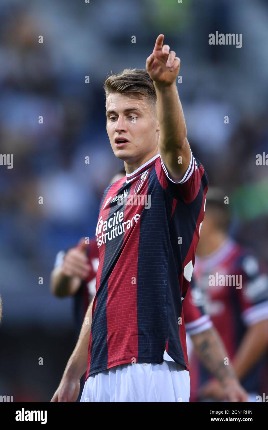 Mattias Svanberg (Bologna) during the Italian "Serie A" match between ...