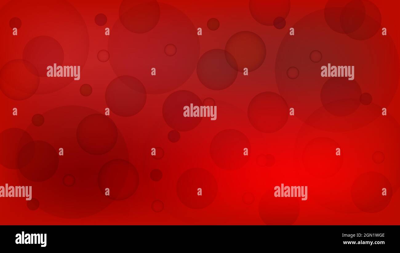 Blurred bokeh light on red background. Banner, Page, Card Decoration. Christmas and New Year ...