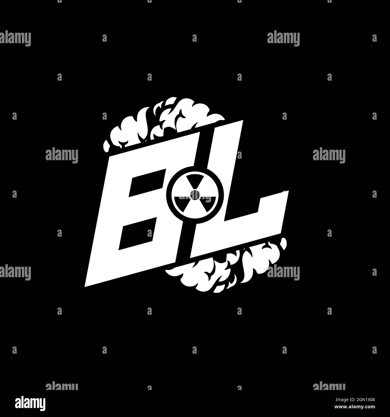 Initial letter bl Black and White Stock Photos & Images - Alamy