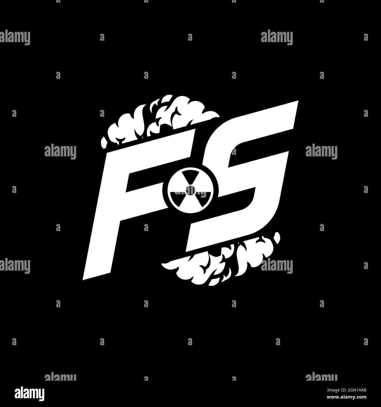 Sf gaming logo Stock Vector Images - Alamy