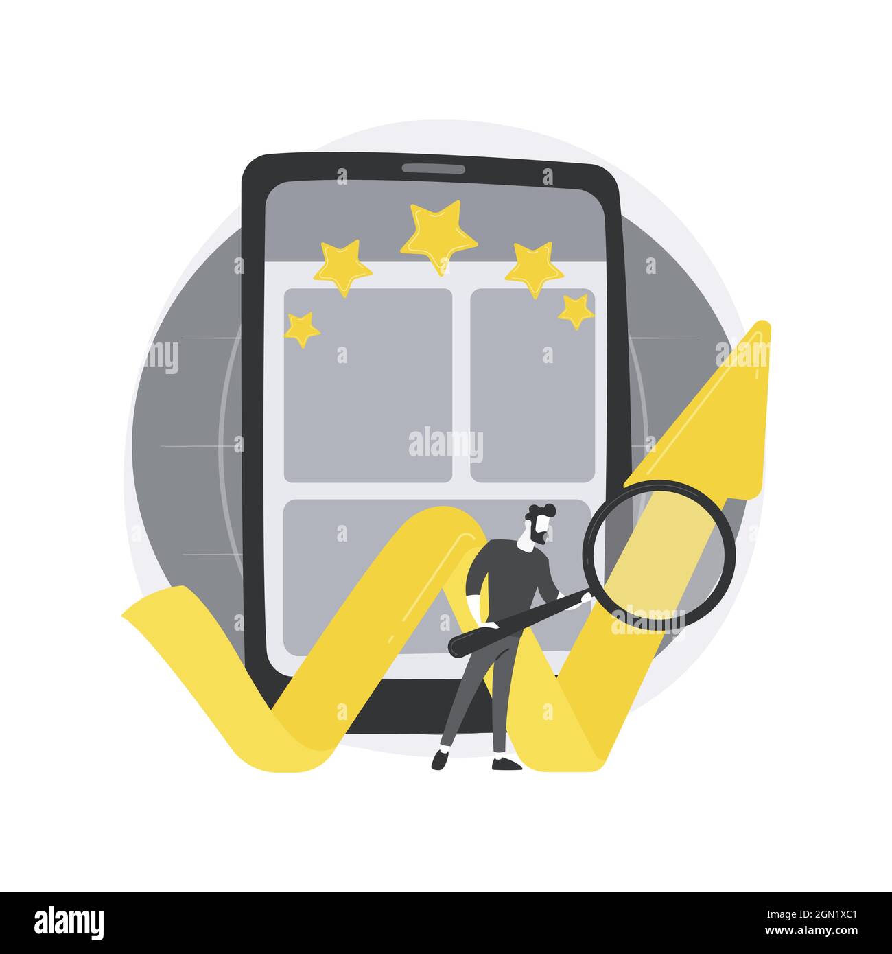 Online reputation management abstract concept vector illustration Stock ...